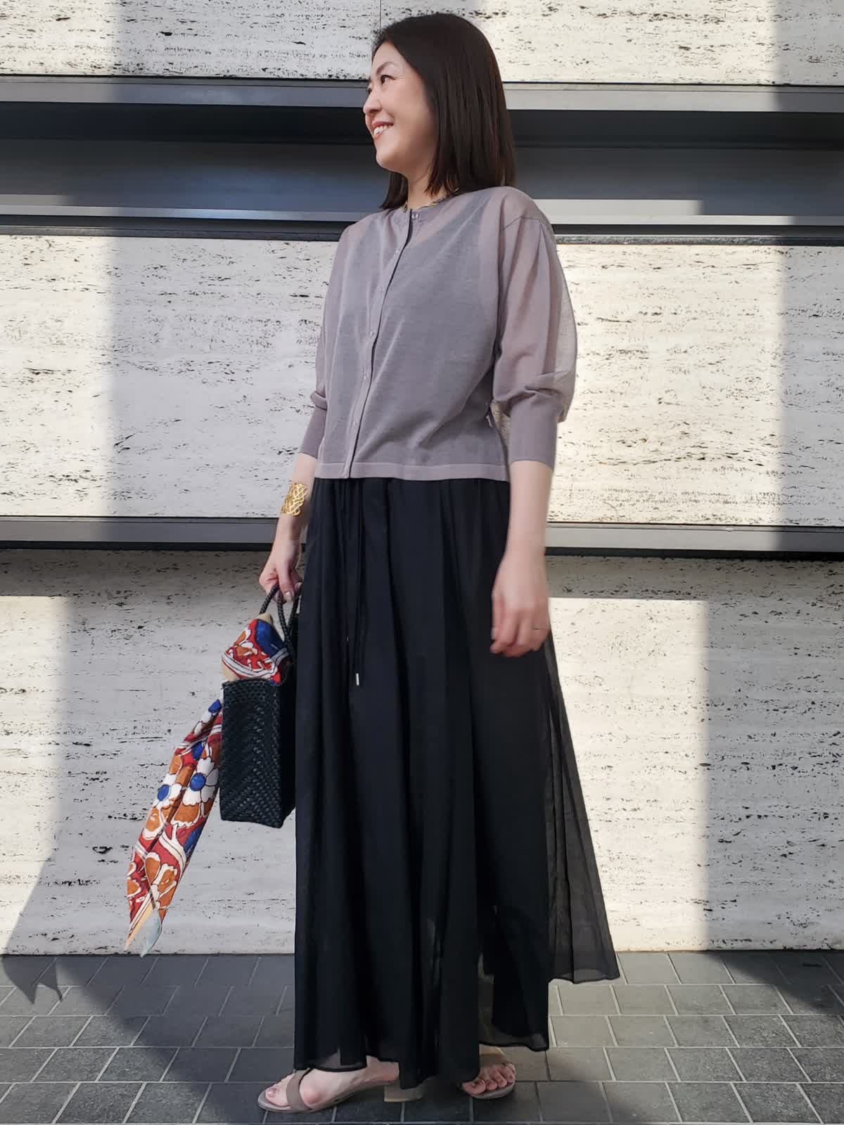 INEDのニットを使った銀座三越SUPERIOR CLOSET GINZAのスタッフスタイリング ｜フランドル（FLANDRE）オンライン