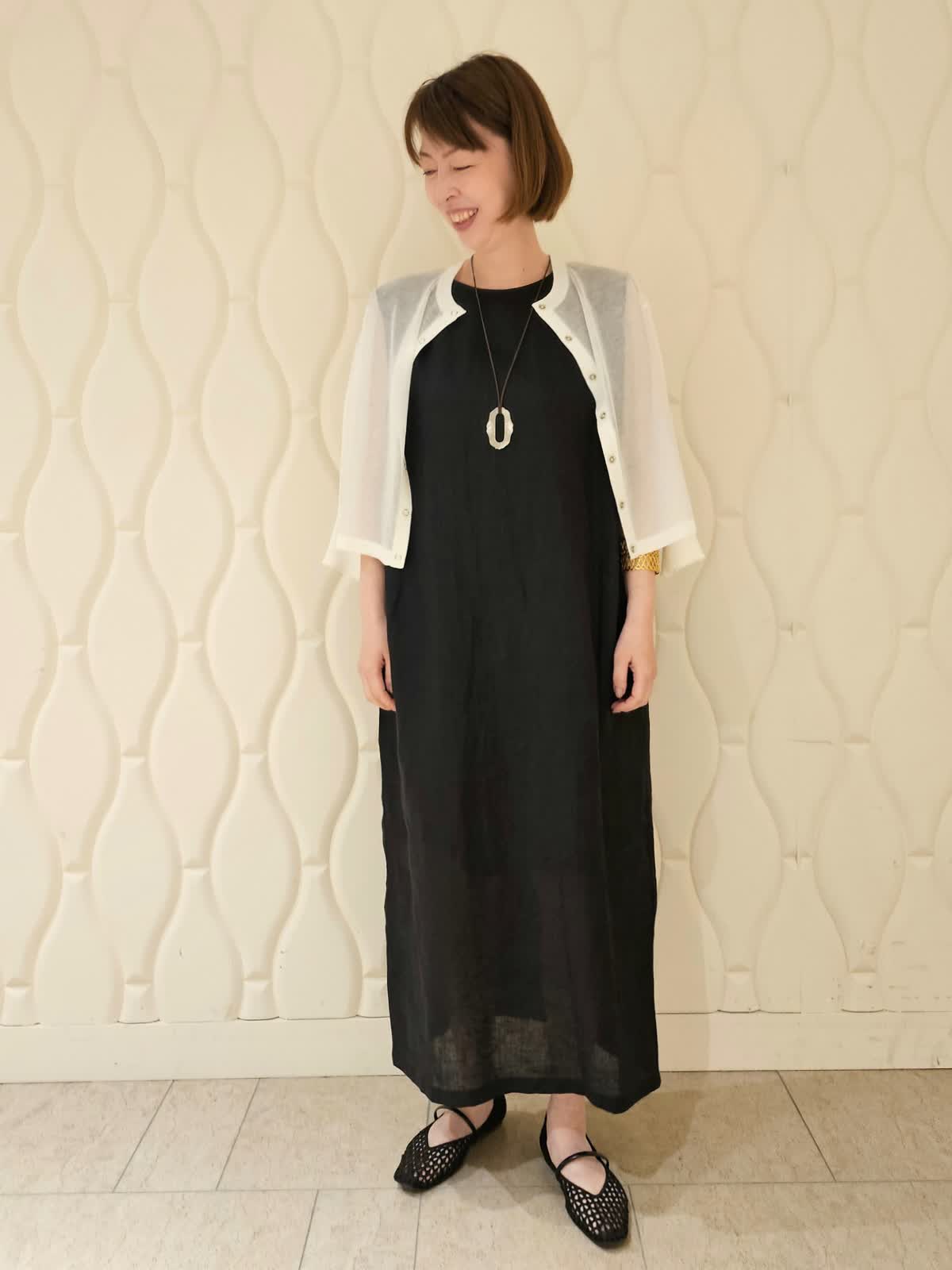 SUPERIOR CLOSET Lのワンピースを使った梅田大丸INEDのスタッフスタイリング ｜フランドル（FLANDRE）オンライン