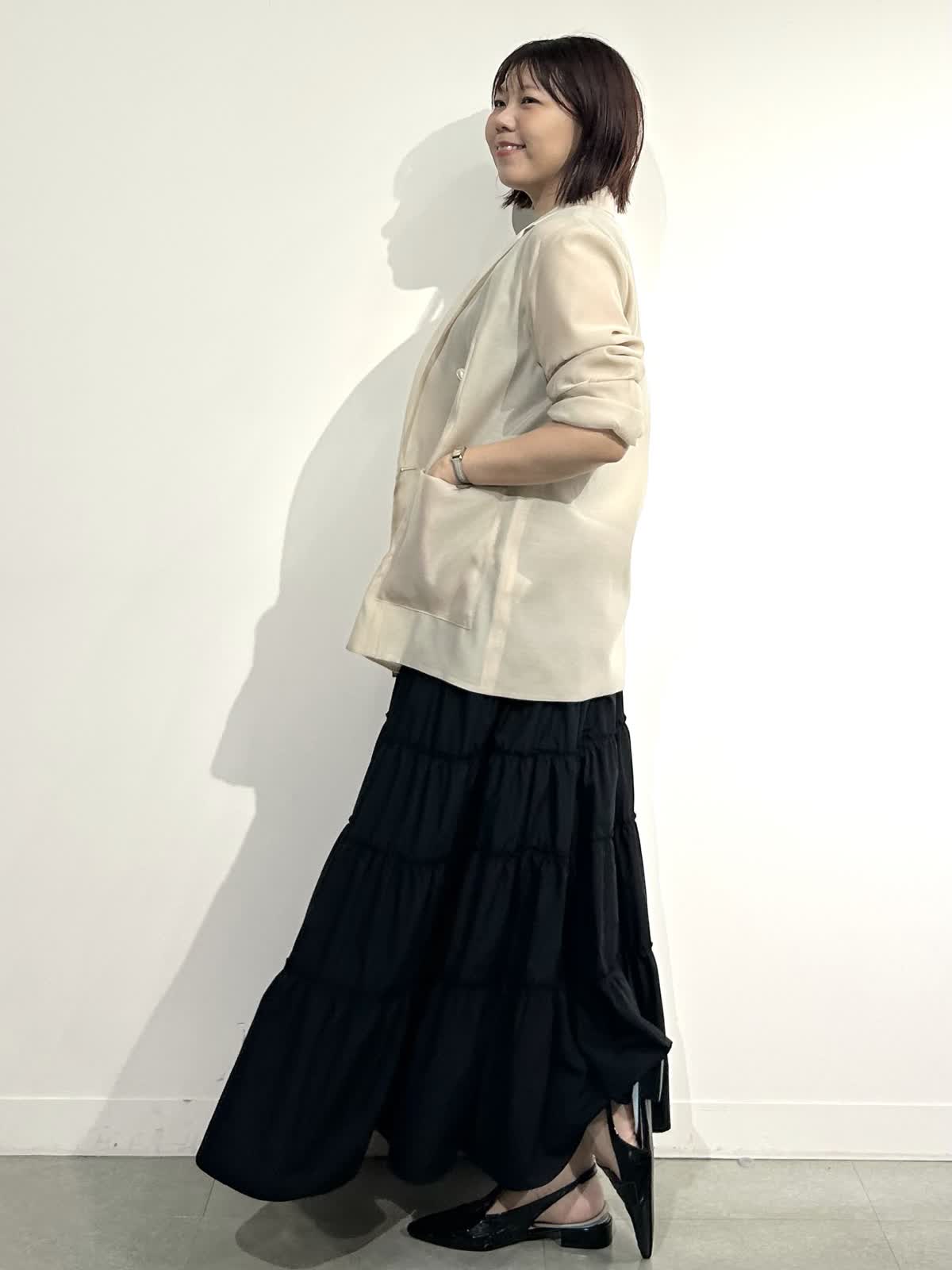 INEDのジャケットを使った那覇メインプレイスI.T.'S.internationalのスタッフスタイリング ｜フランドル（FLANDRE）オンライン