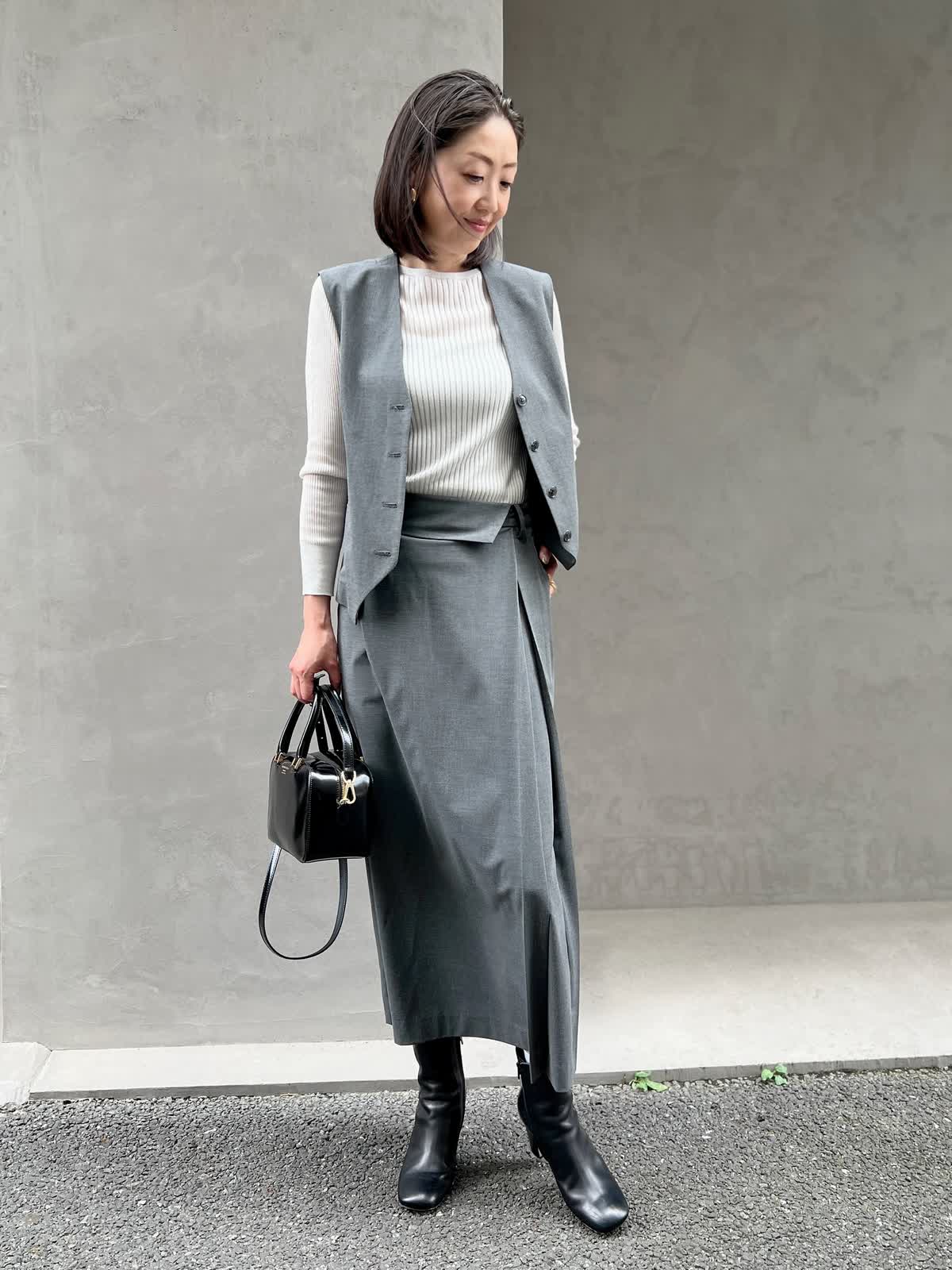 INEDのジャケットを使ったSUPERIOR CLOSETのスタッフスタイリング ｜フランドル（FLANDRE）オンライン