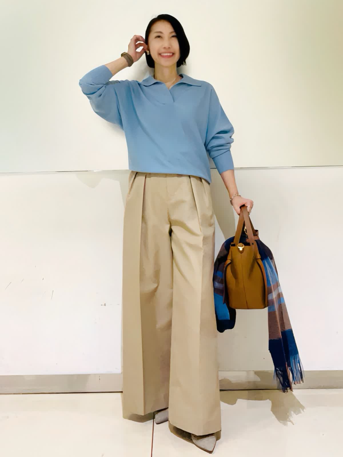 INEDのニットを使った新宿タカシマヤSUPERIOR CLOSETのスタッフスタイリング ｜フランドル（FLANDRE）オンライン