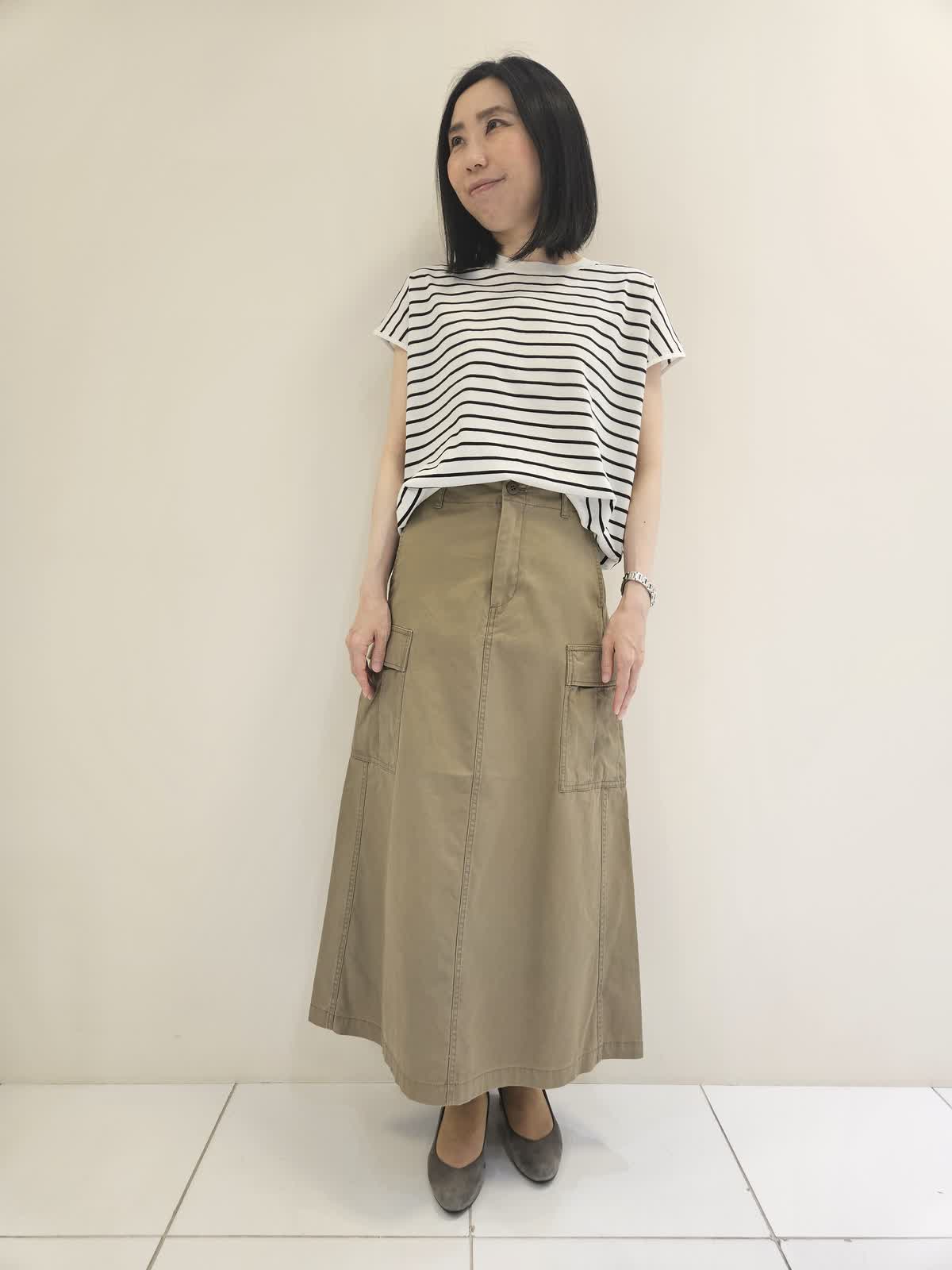 INEDのニットを使った高松三越INEDのスタッフスタイリング ｜フランドル（FLANDRE）オンライン